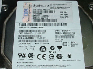 44W2245 - 44W2245 IBM SYSTEMX DISCO DURO 600 GB 15K 3.5 PULGADAS 6GBPS ...