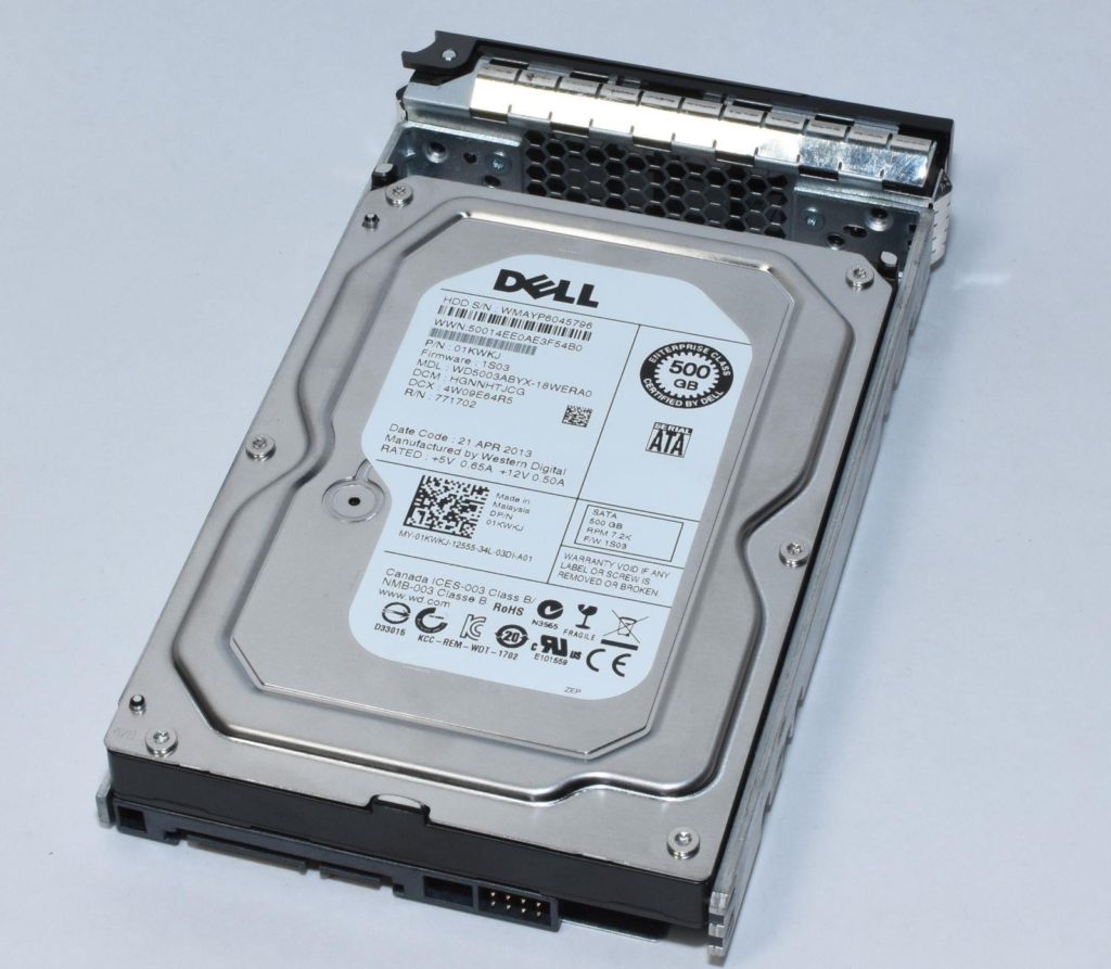 - 1KWKJ DELL DISCO DURO 500GB 7.2K SATA-II CACHE 64MB 3.5 PULGADAS ...